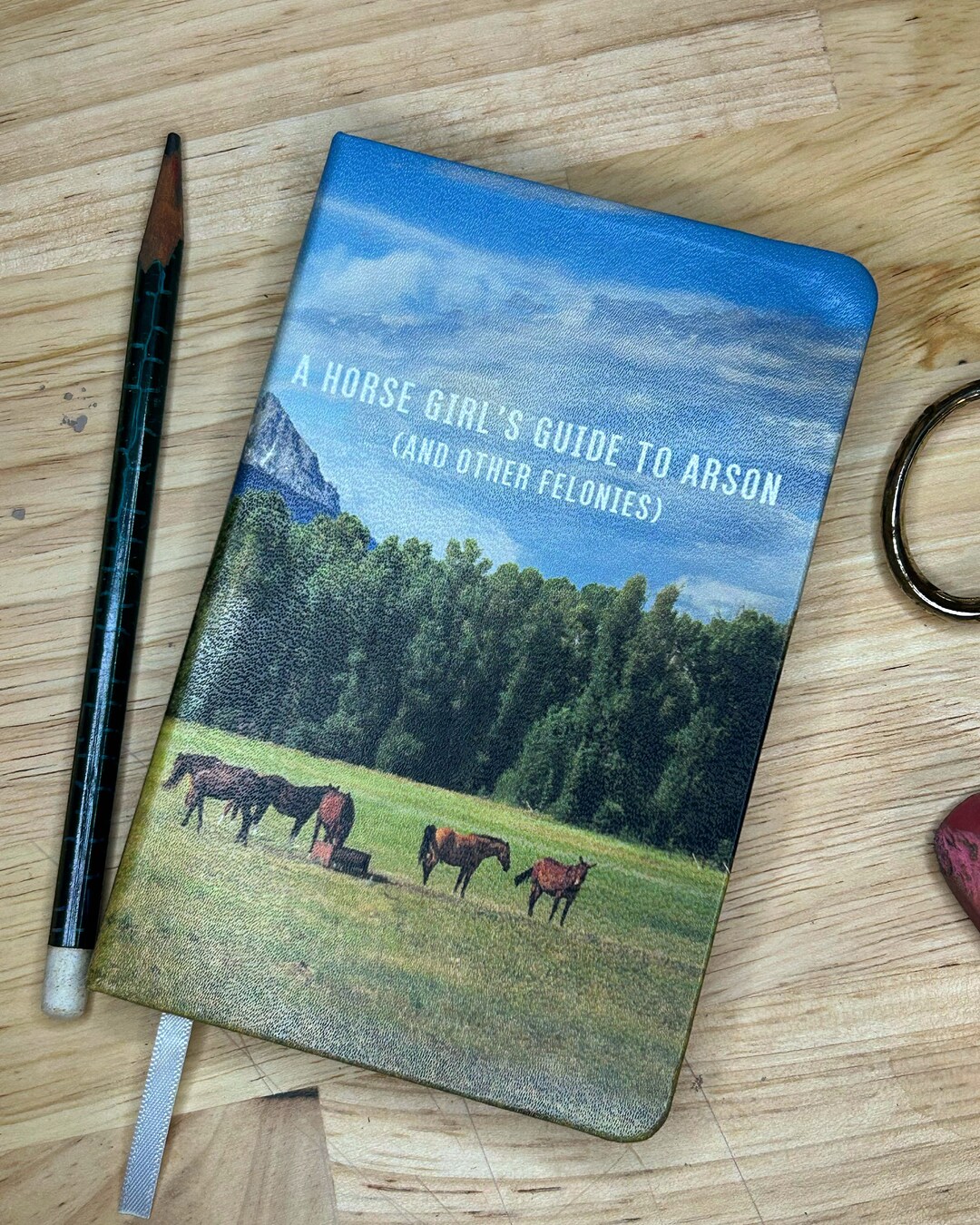 Horse Girl Mini Notebook - Etsy