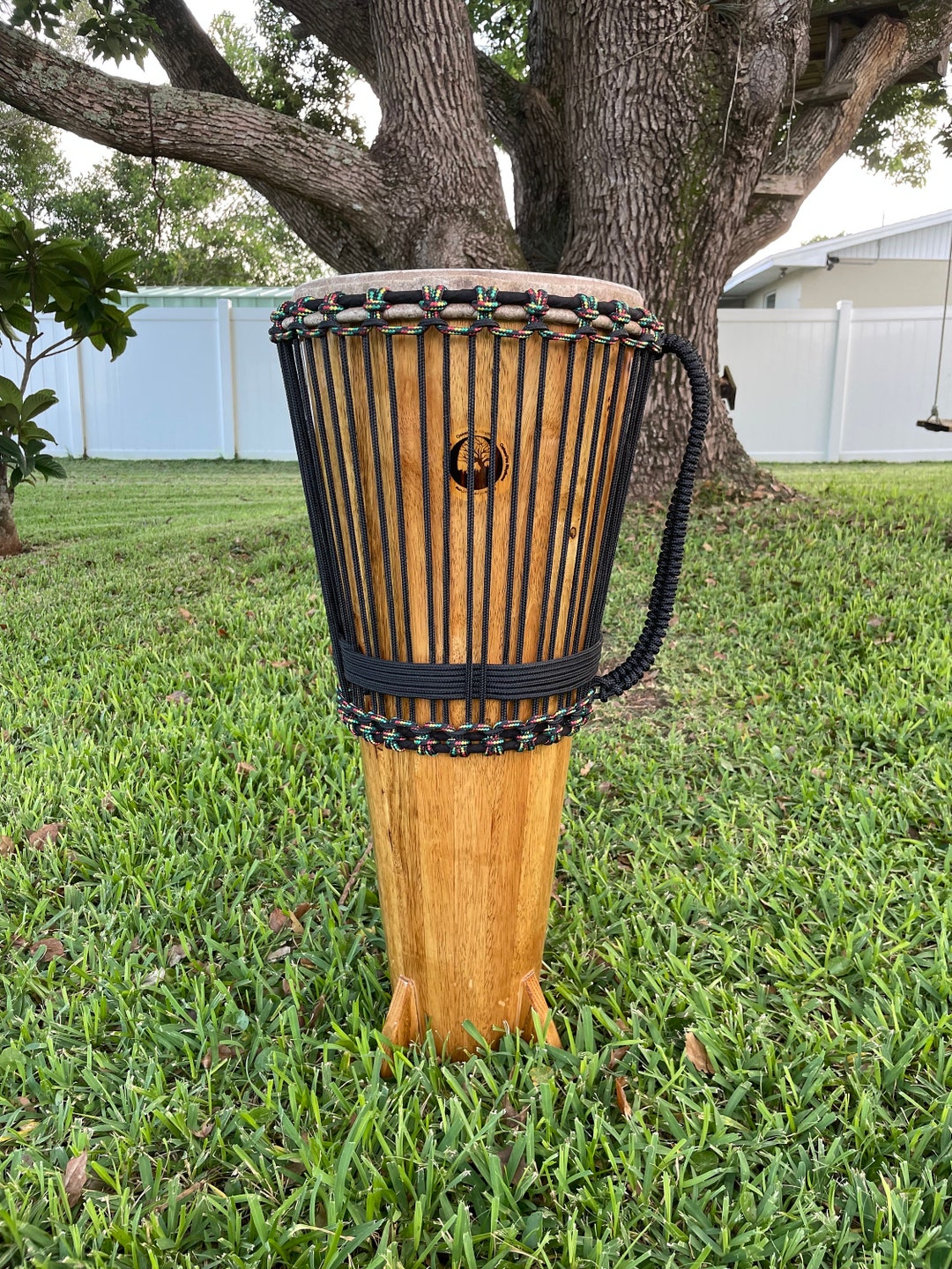Ashiko Oak Staved Full Sized Drum - Etsy