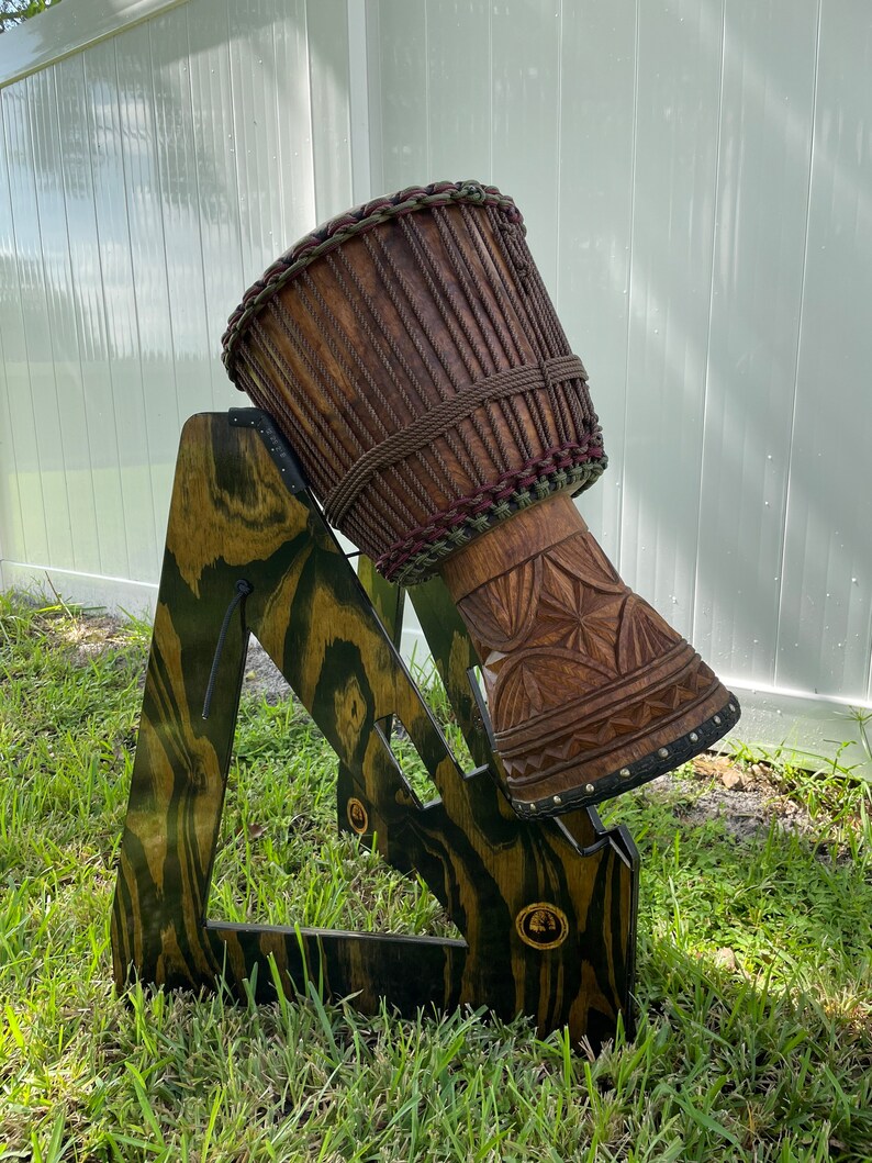 Oakenfire Standing Model Djembe Stand - Etsy