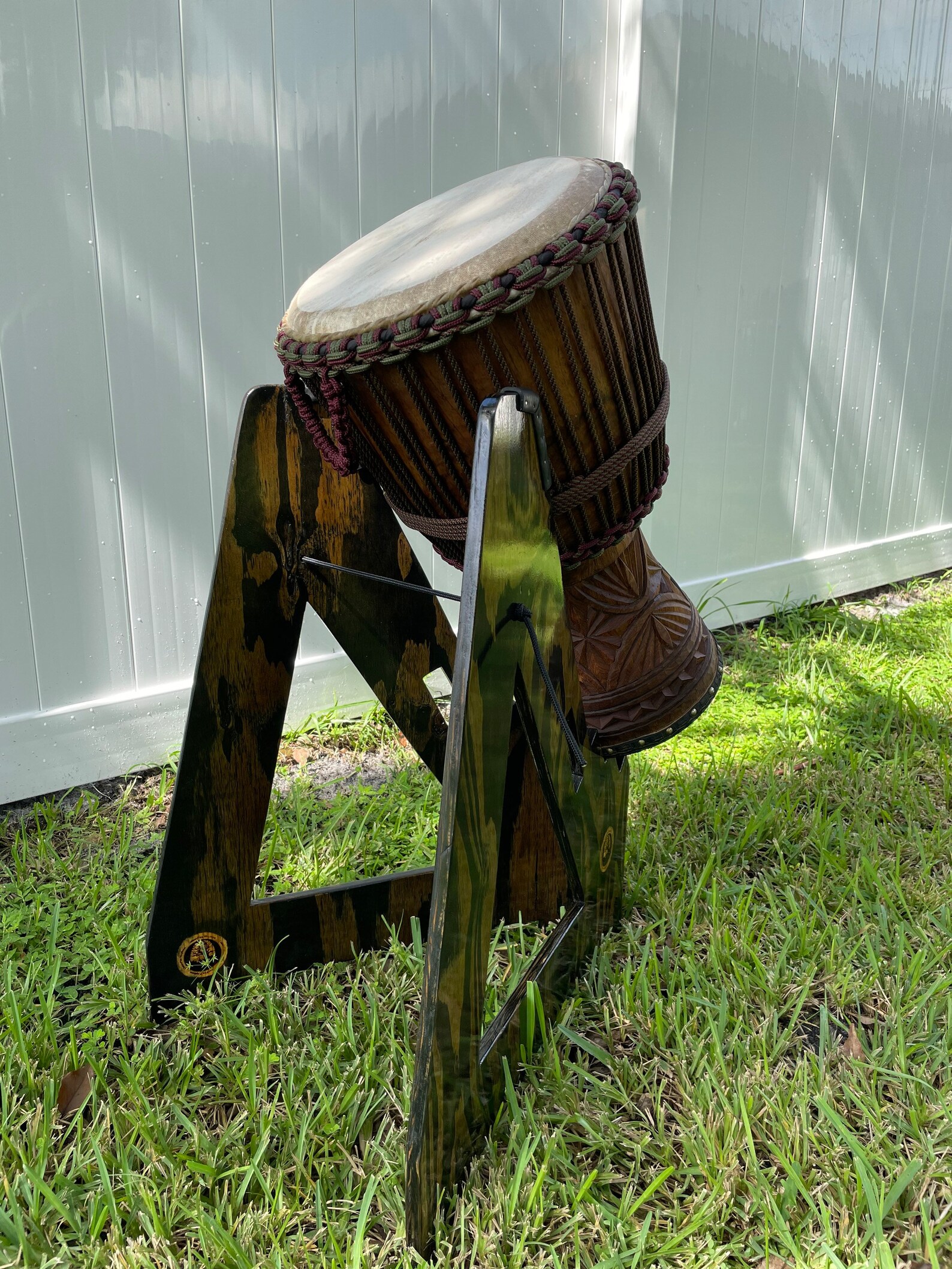 Oakenfire Standing Model Djembe Stand - Etsy