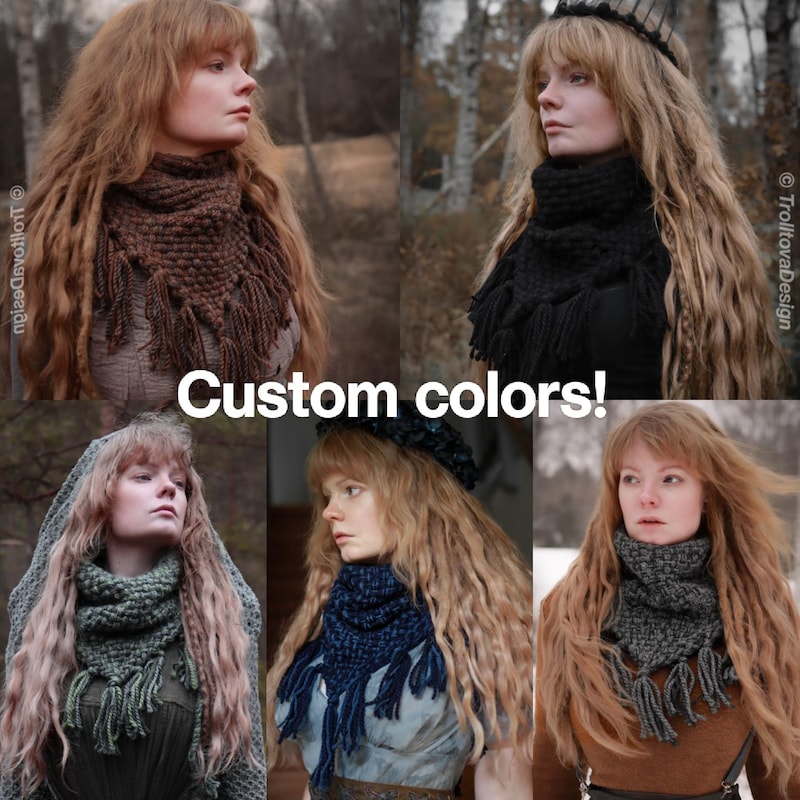 Hand Made Triangle Scarf - Etsy