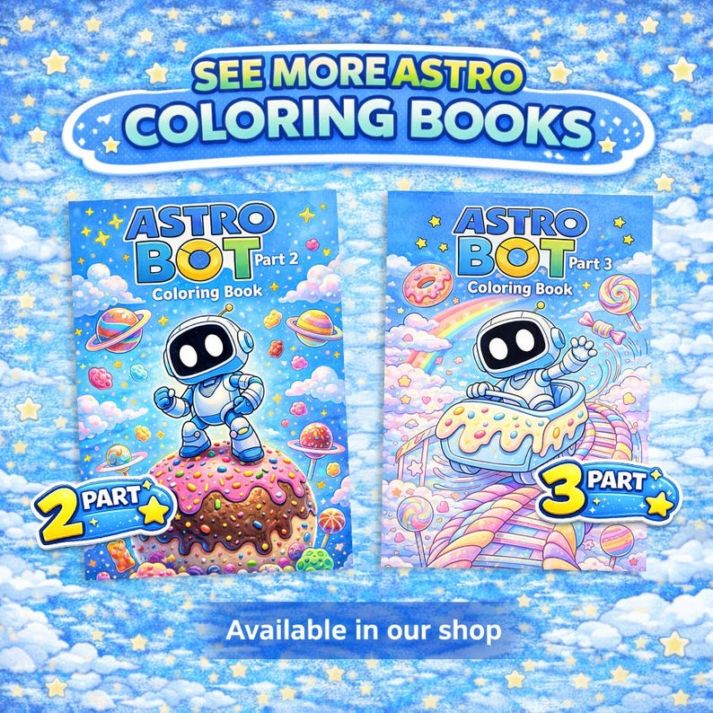 Astro Bot Space Adventure Coloring Pages – Part 1 | Robot Space ...