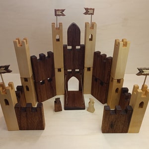 The Castle Montessori Sycamore Wood and Meranti Tree Wood Educational ...