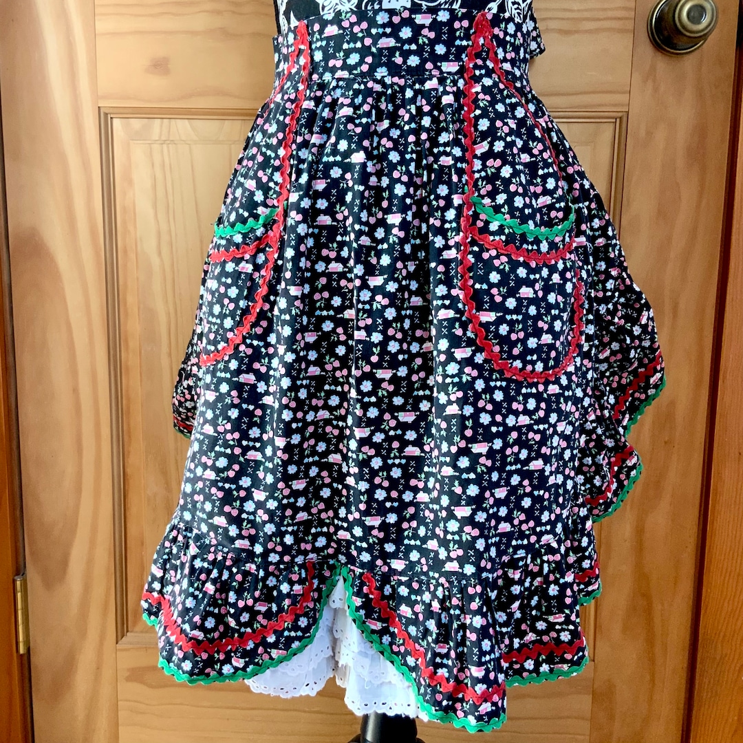 1950s Apron Vintage Apron Midcentury Fashion Collectible Apron ...