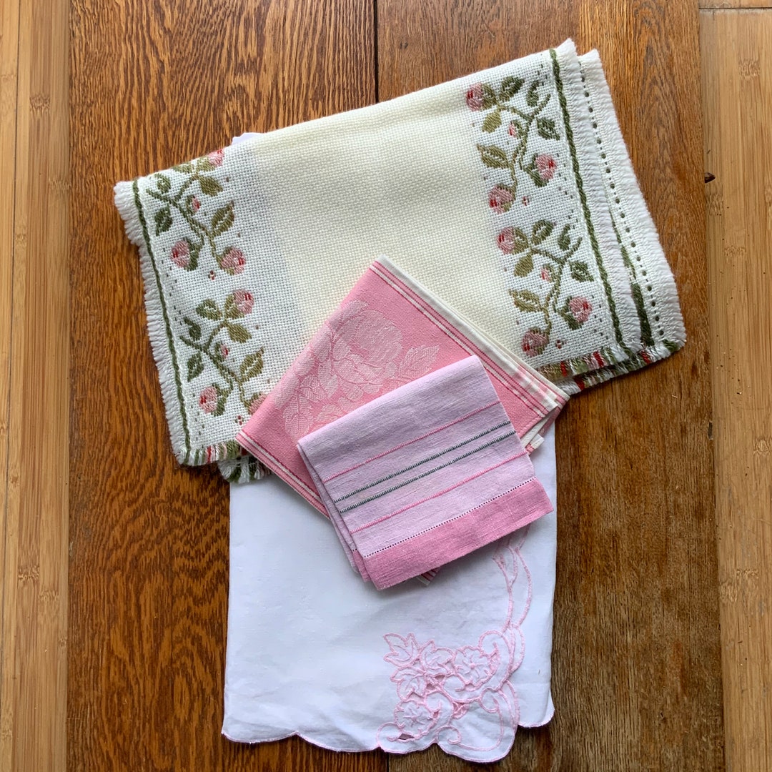 Vintage Linen Collection Early 1900s Vintage Linen Tablecloth Antique ...