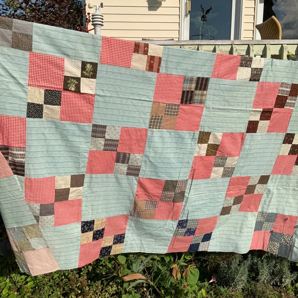 Antique Farmhouse Quilt - Etsy
