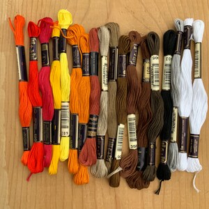 Embroidery Floss Lots Destash Embroidery Floss Collection DMC ...