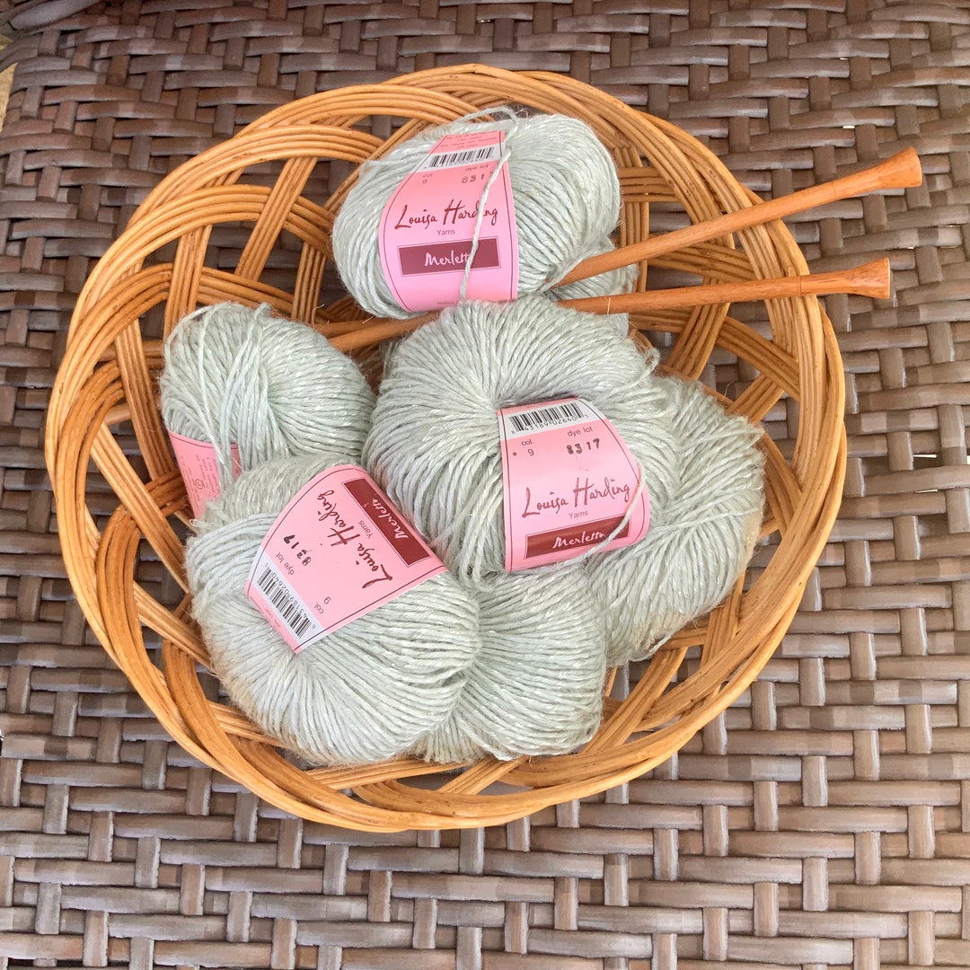 Louisa Harding Merletto Yarn 7 Skeins Lot Soft Yarn Knitting Crochet ...