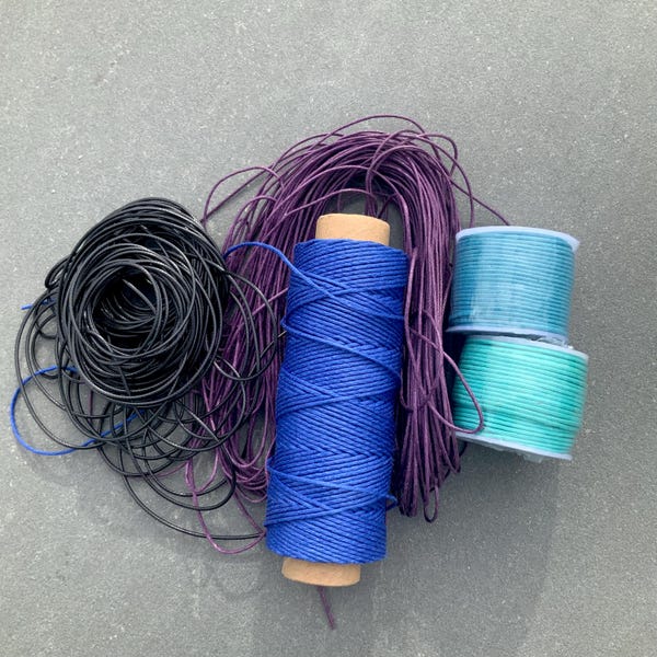 1mm Waxed Hemp - Etsy