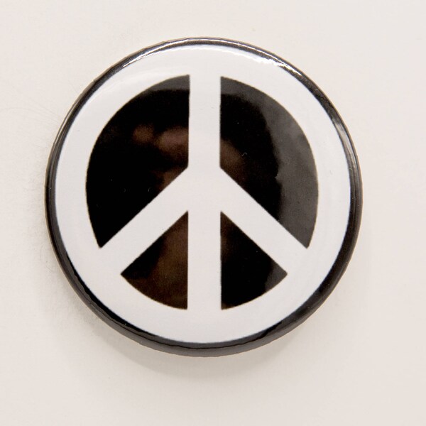 Peace Button - Etsy