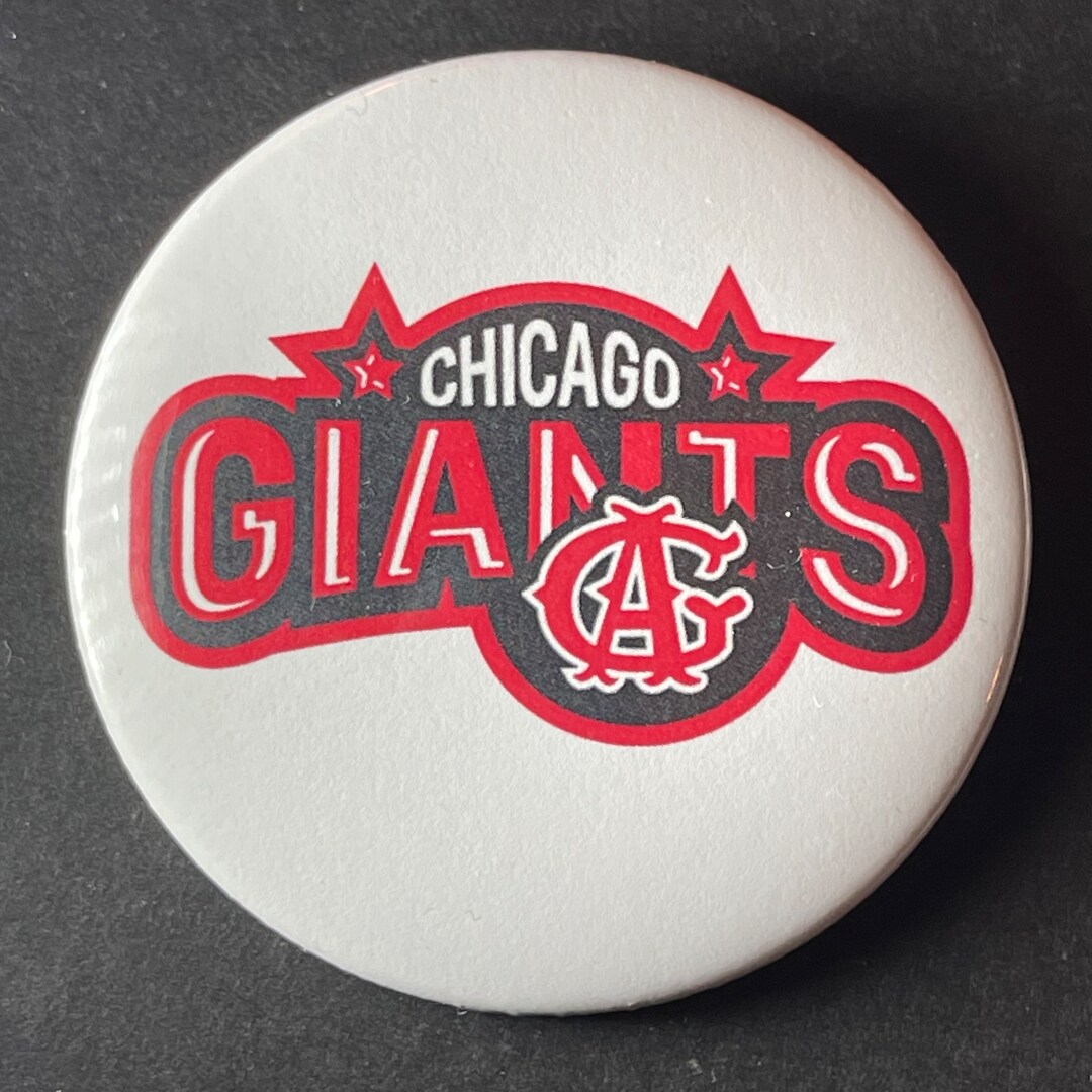 Chicago Giants Negro League Baseball Logo Vintage Designed 2 1/4 Inch Diameter Pin/button NEW - Etsy