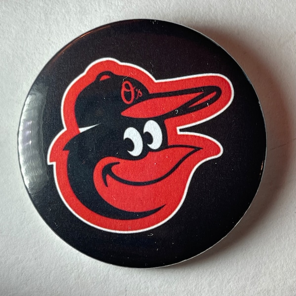 Orioles Button Pin - Etsy