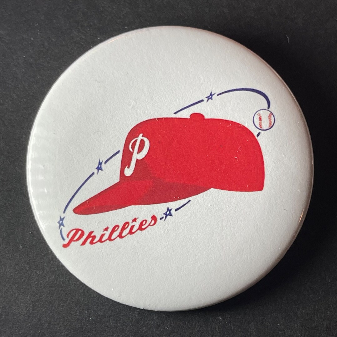 Philadelphia Phillies 1950’s Classic Baseball Logo 2 1/4 Inch Button ...