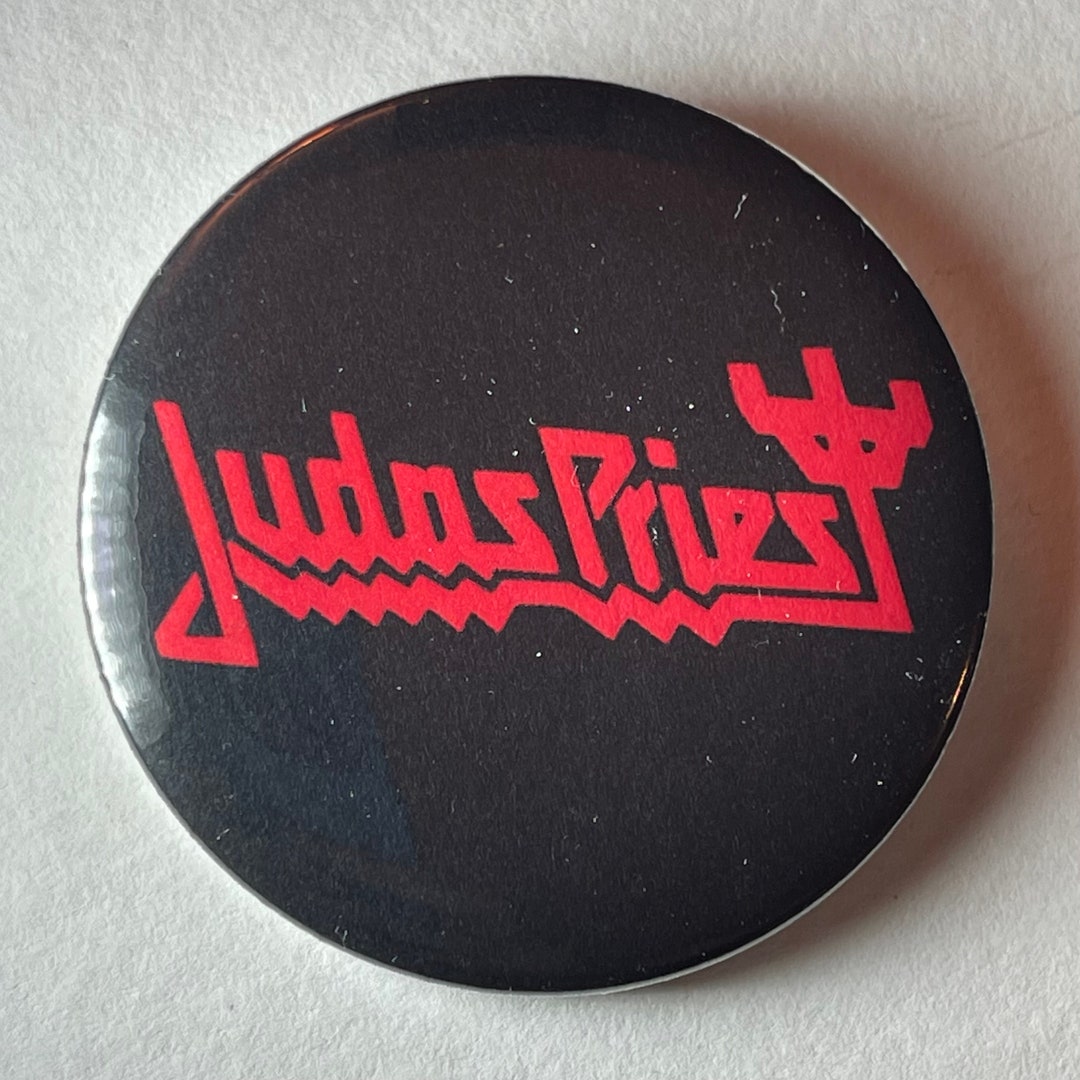 Judas Priest New Logo New, 2 1/4 Inch in Diameter Pin/ Button - Etsy