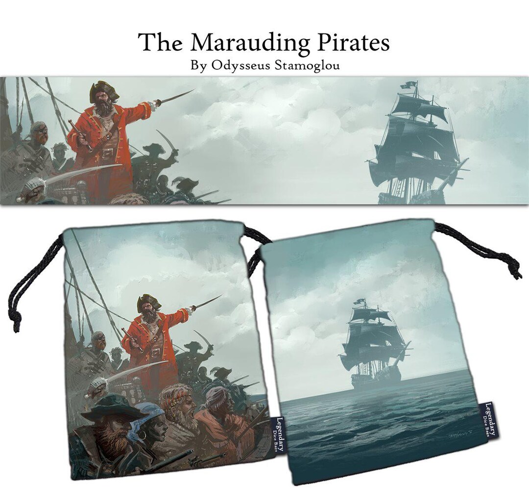 The Marauding Pirates - Legendary Dice Bag - Etsy