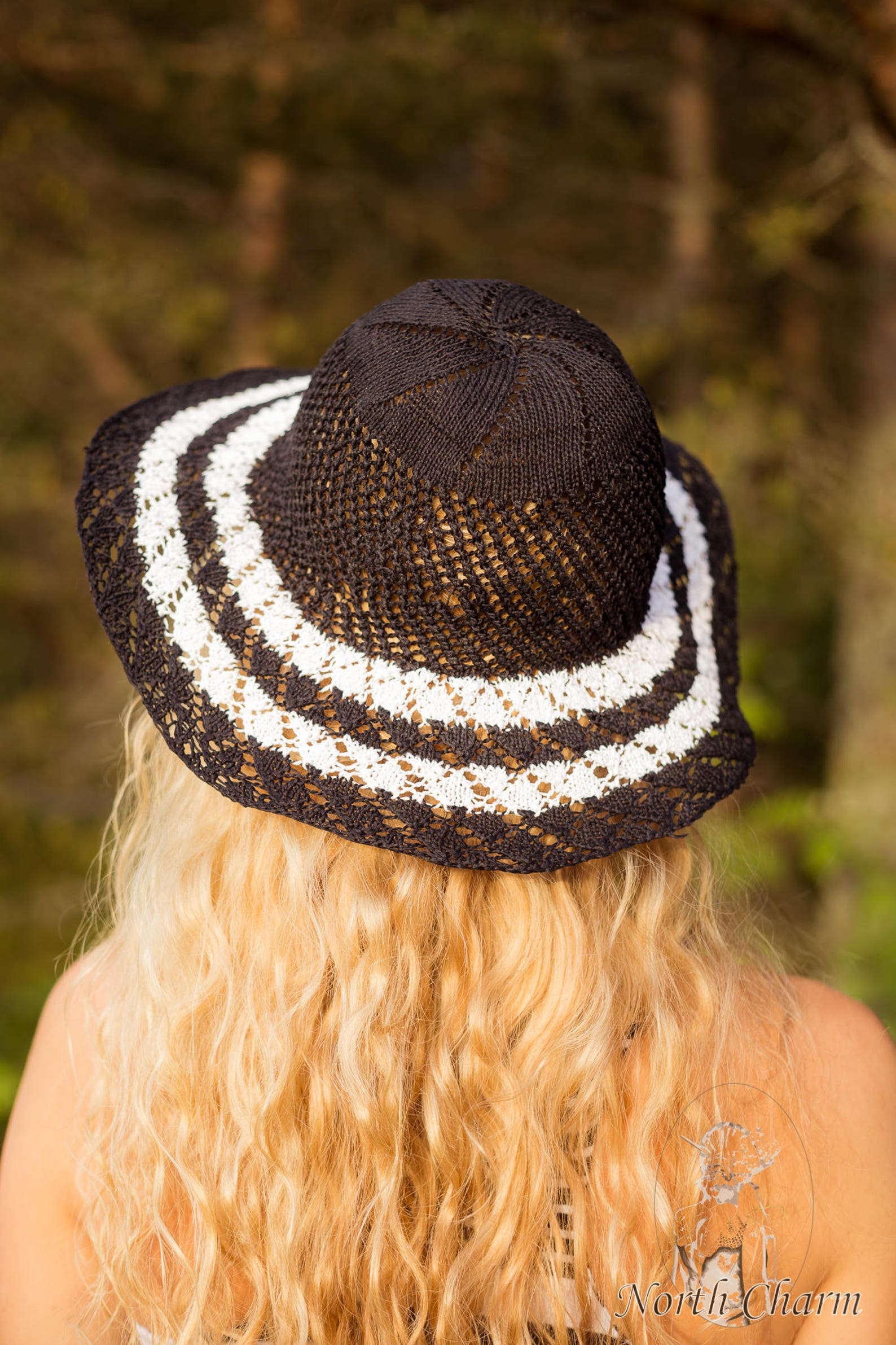 NEW // KNITTING PATTERN: Cottonwool Summer Hat / Knitted Sun Hat ...