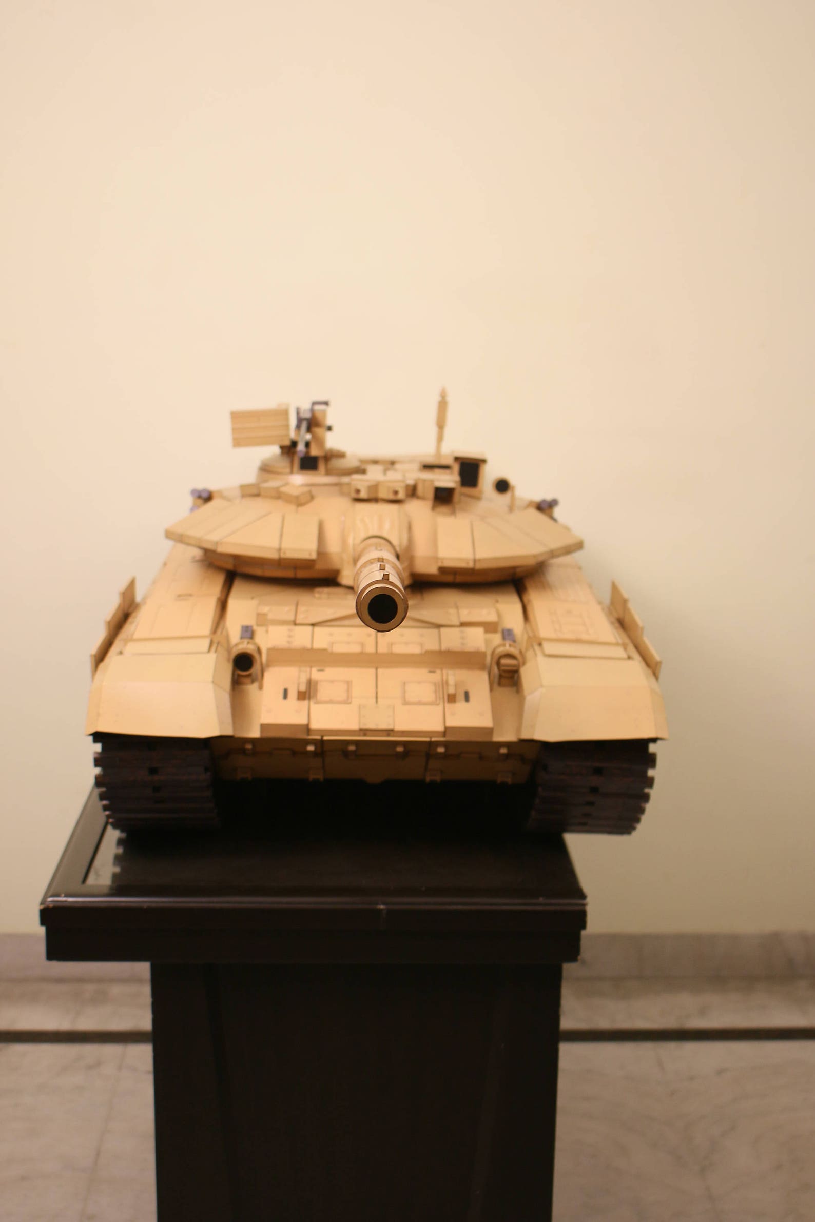 Low Poly DIY T90 Tank Paper Model, Create Your Own 3D Papercraft Tank ...