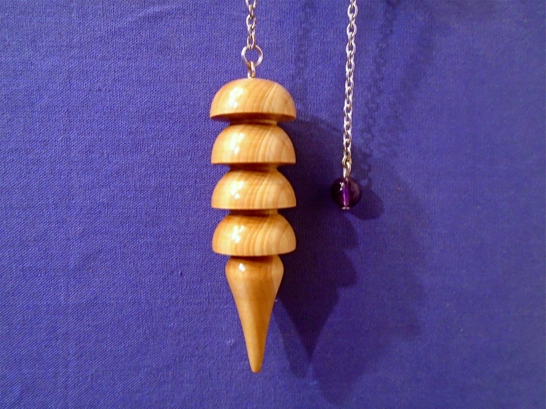Handmade Wooden Dowsing Pendulum osiris Use For: Healing, Allergy ...