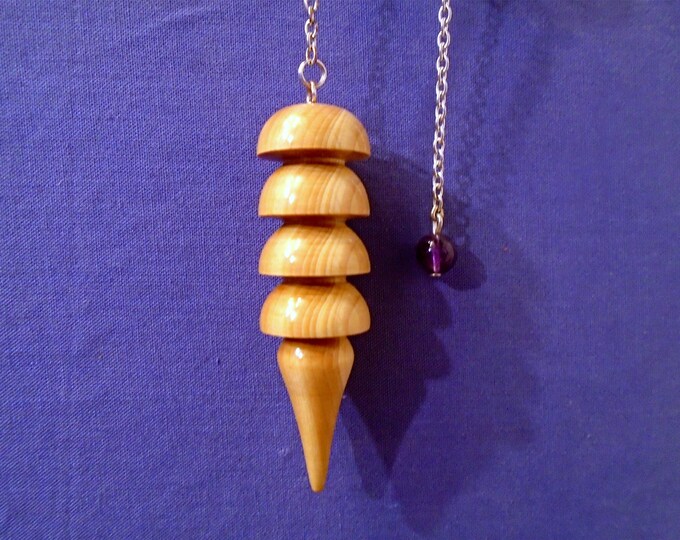 Handmade Wooden Dowsing Pendulum *osiris* Use For: Healing, Allergy ...