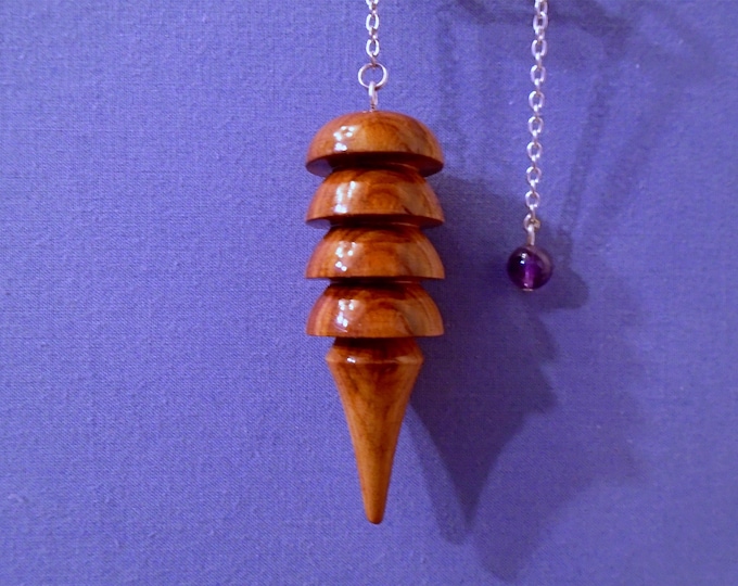 Handmade Wooden Dowsing Pendulum *osiris* Use For: Healing, Allergy ...