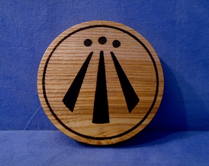 Handmade *awen* A Druid Symbol. (with 3 Options) Can Be A: Wall Hanging ...