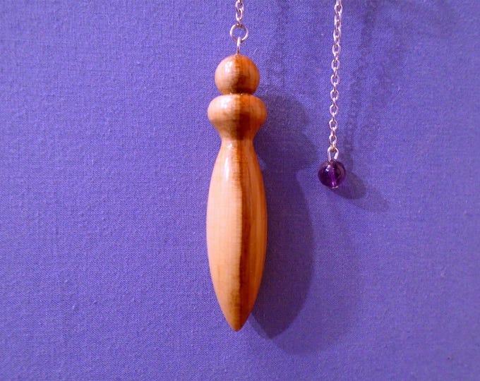Handmade Wooden Dowsing Pendulum *osiris* Use For: Healing, Allergy ...
