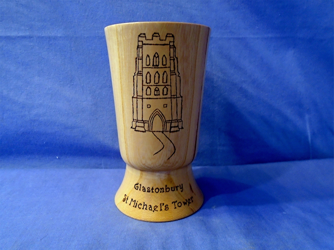 Handmade Wooden Beaker/tumbler/drinking Vessel *glastonbury, St ...