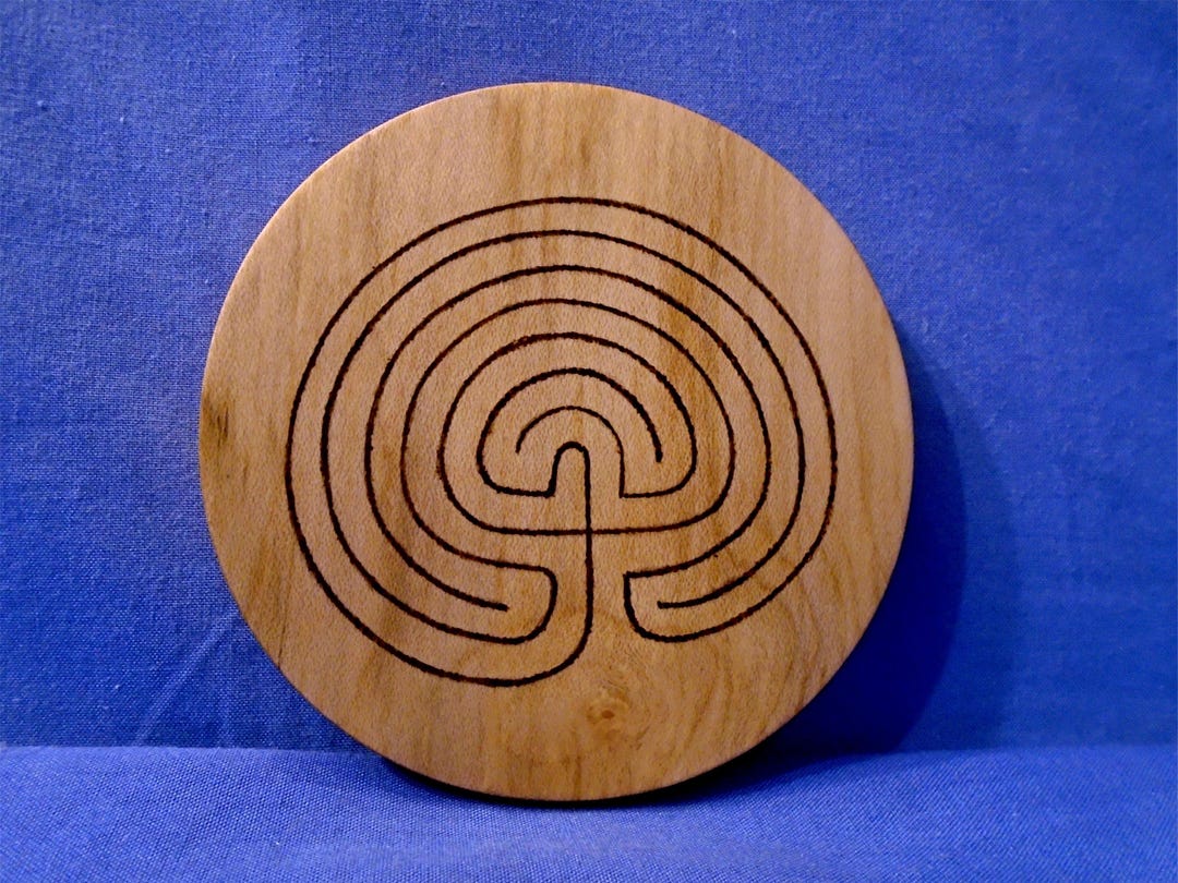 Handmade *labyrinth* Walking Meditation,stillness. (with 3 Options) Can ...