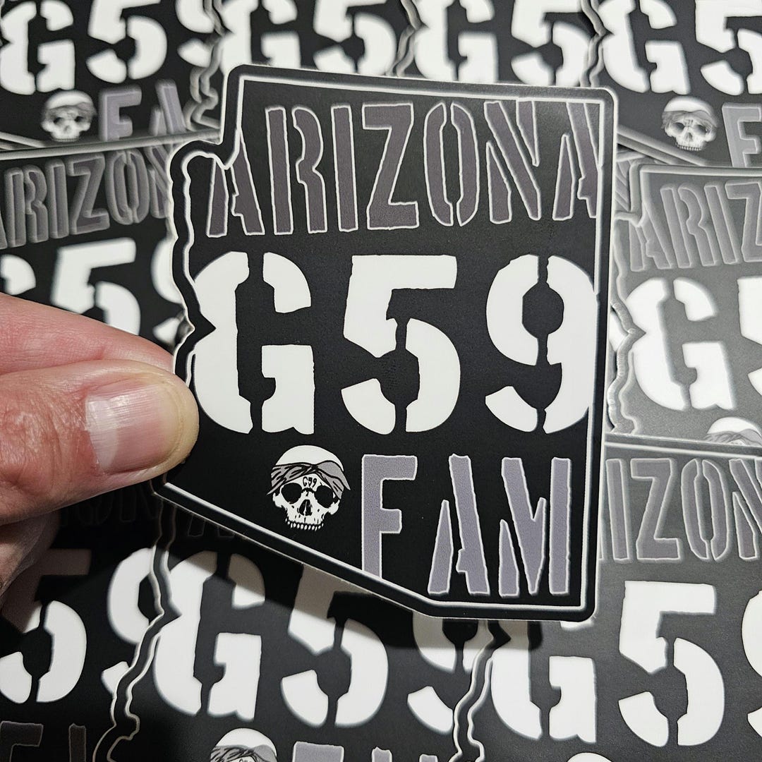 Arizona Grey Five Nine G59 Fam Sticker Suicideboys - Etsy