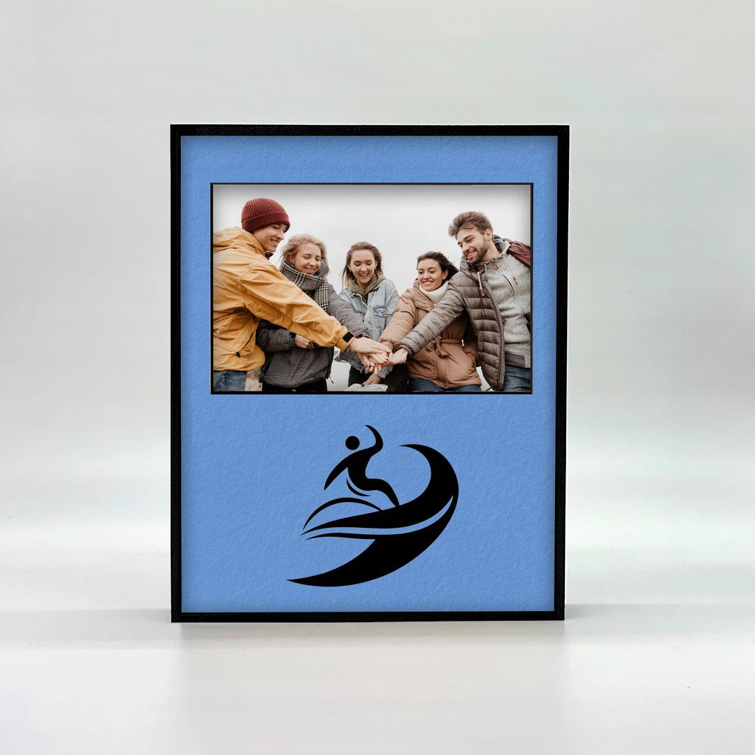 4x6 Custom Running Team Photo Frame, Personalized Track Gift for ...