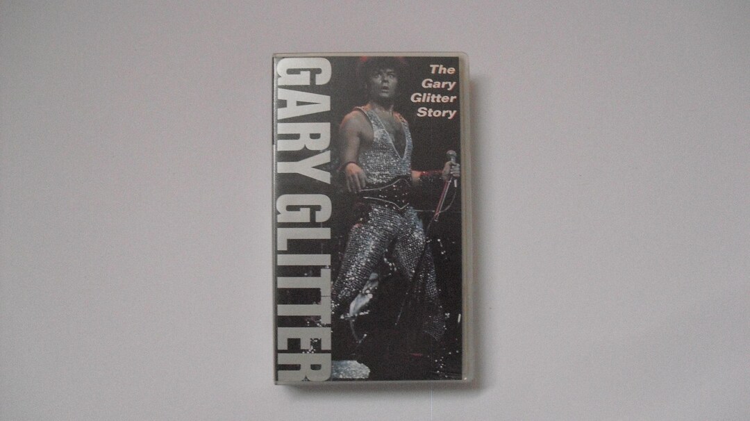 VHS Gary Glitter the Gary Glitter Story - Etsy