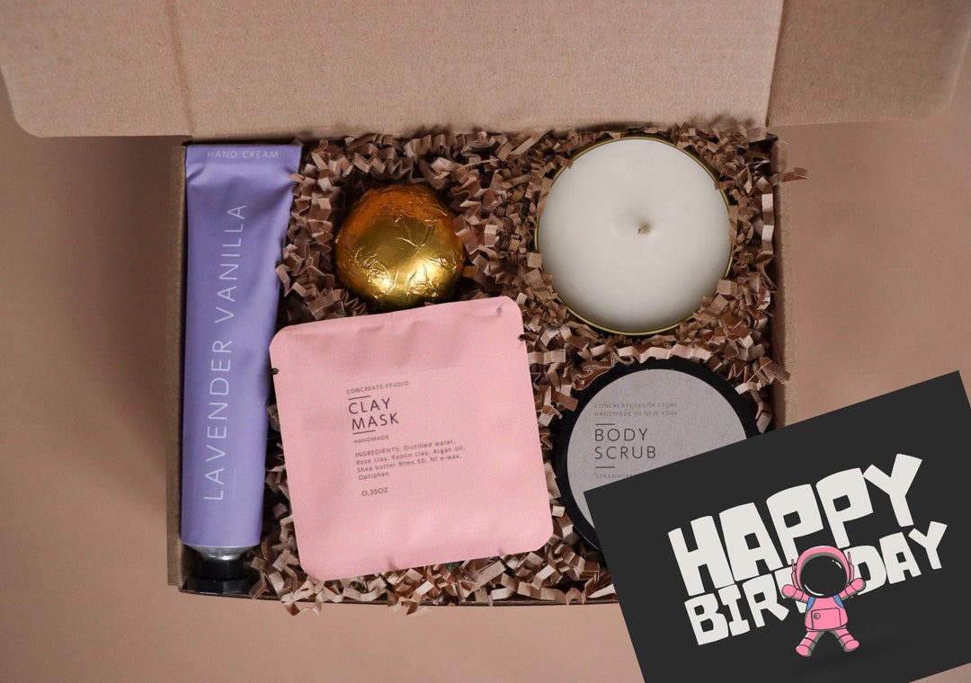 Happy Birthday Box, Personalized Birthday Gift Box, Happy Birthday Gift ...