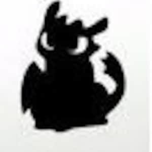 Toothless Inspired Vinyl Decals - Etsy