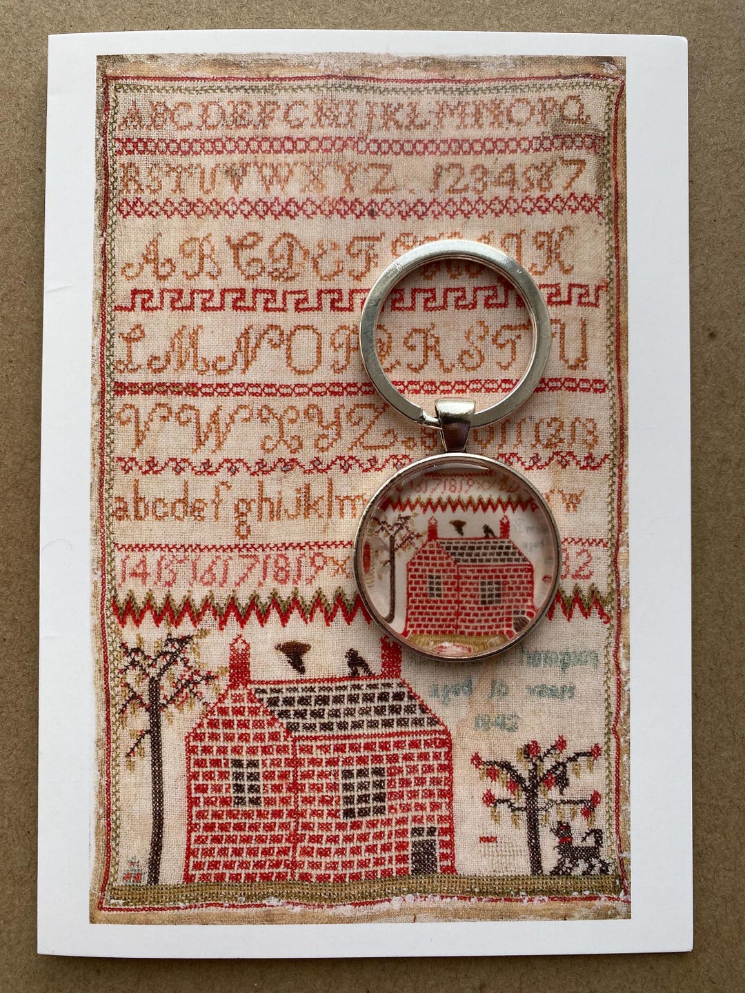 Emma Thompson 1843 Key Ring - Etsy