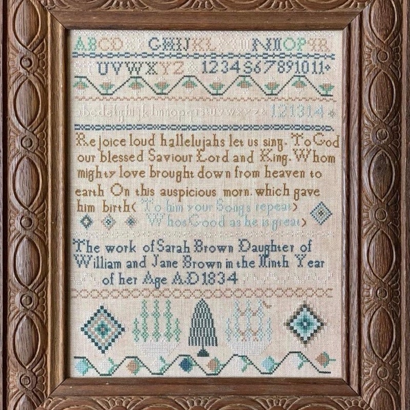 Reproduction Sampler - Etsy