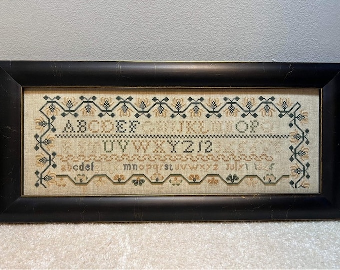 Counted Cross Stitch Pattern Dutch Beauty Sampler - Etsy