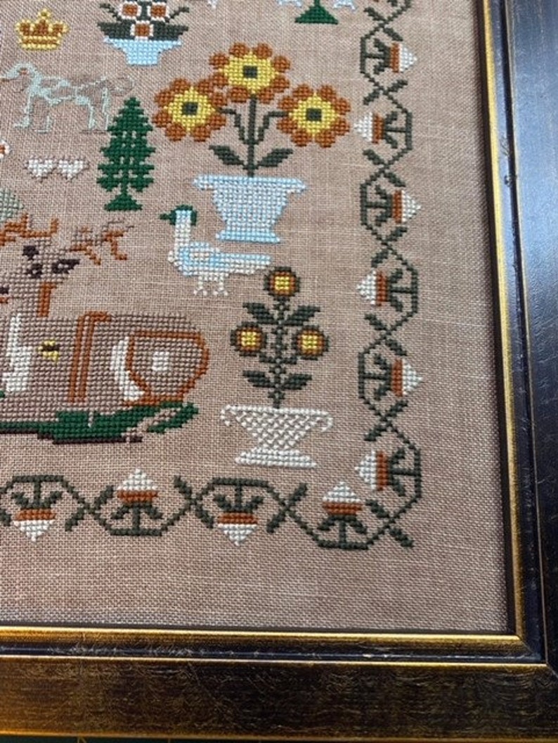 Ellen Bay 1832 A Reproduction Antique Sampler Pattern - Etsy