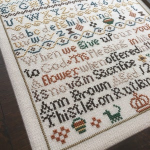 Ann Brown 1824 Antique Reproduction Sampler - Etsy