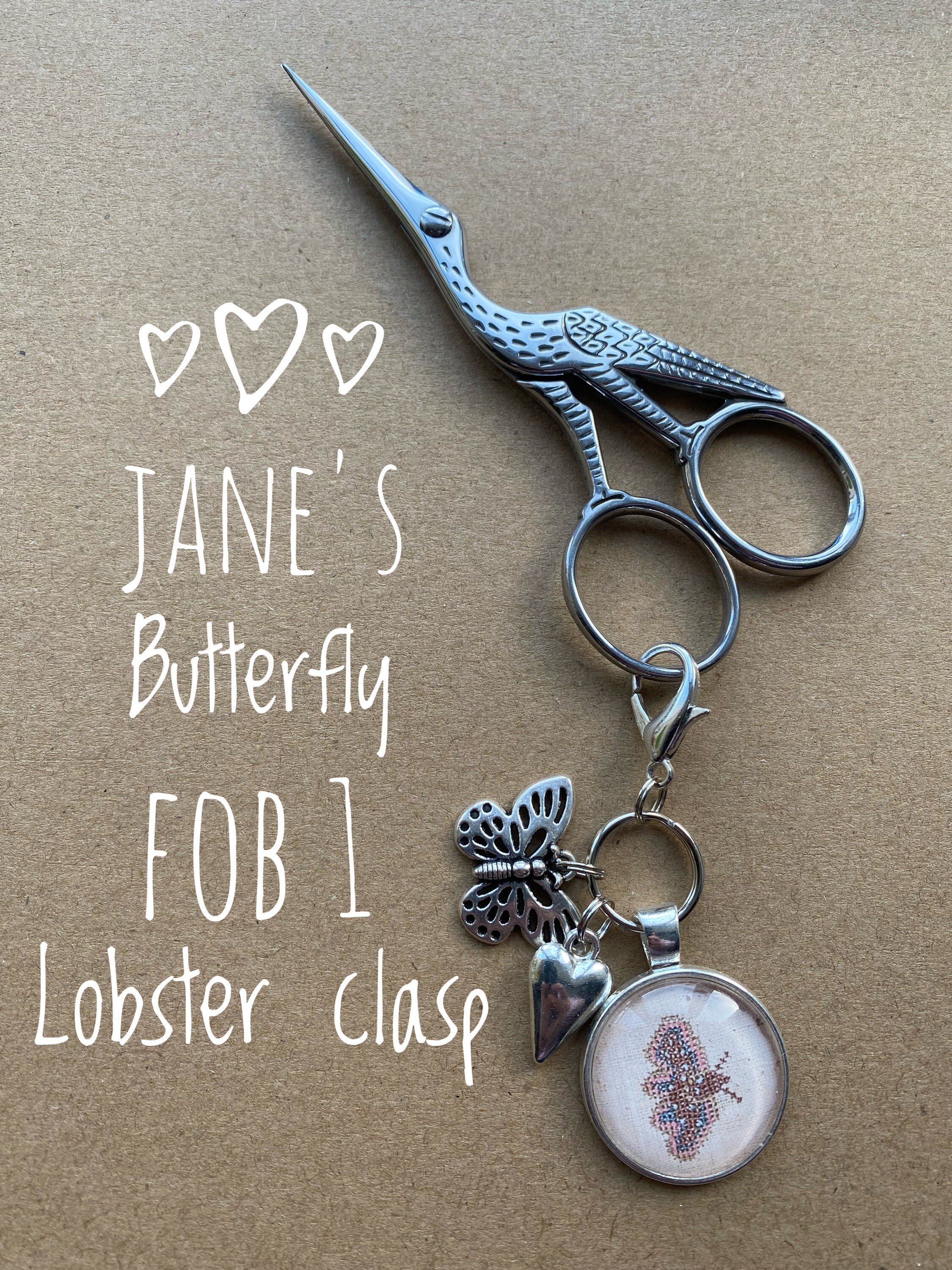 Jane Throssel 1836 Scissor Fobs - Etsy