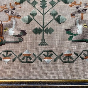 Ellen Bay 1832 A Reproduction Antique Sampler Pattern - Etsy