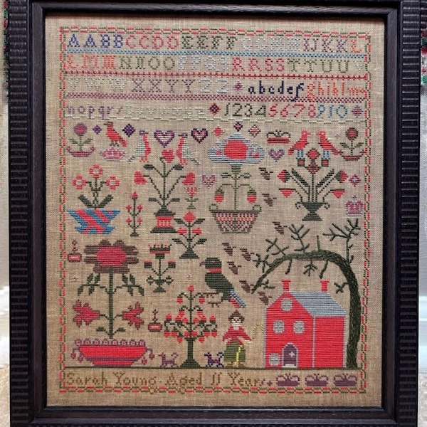 Antique Sampler - Etsy