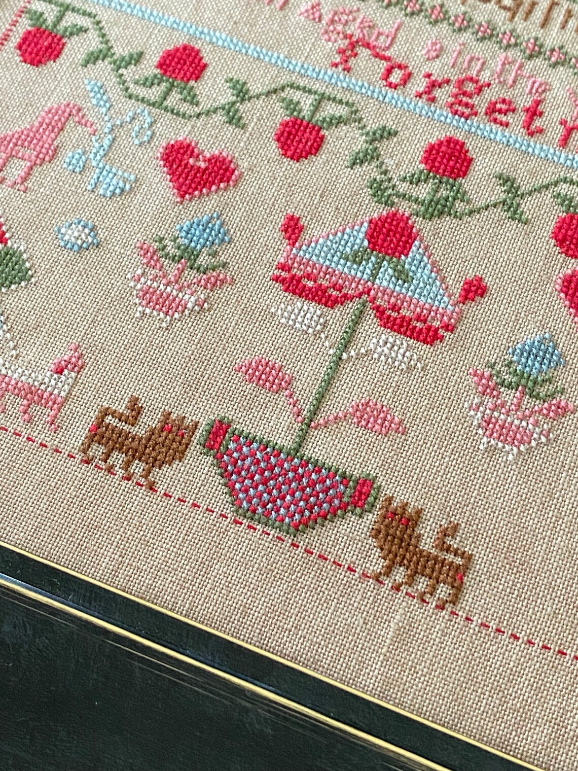 Jane Robson 1855 A Reproduction Antique Sampler Pattern - Etsy