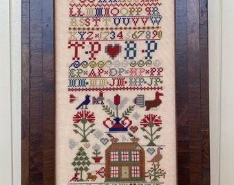 Lucy Redd Reproduction Sampler - Etsy