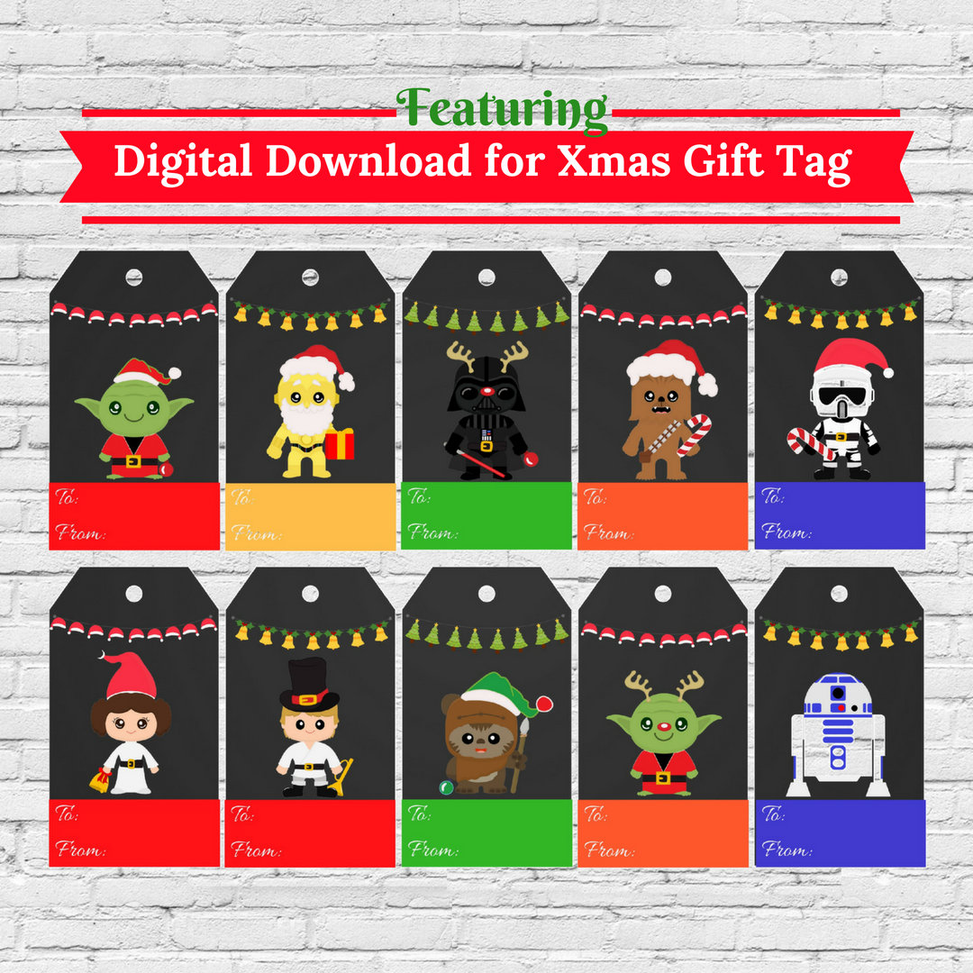Star Wars Christmas Gift Tags 13" Star Wars™ Galactic Empire 3 Pack