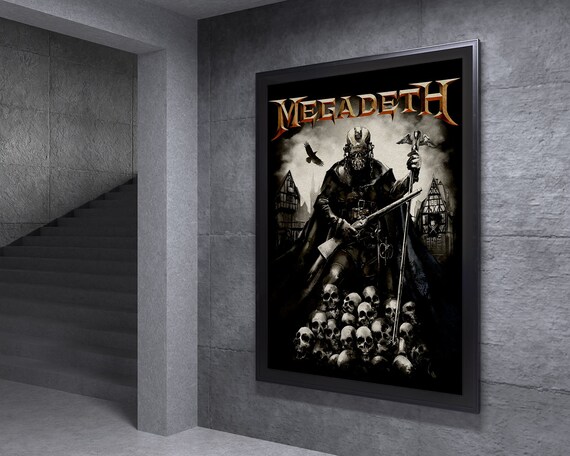 Mega.deth Killing Road 2022 Tour Poster Fan Gift Home Decor - Etsy