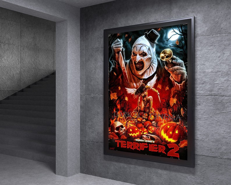 Custom Terri.fier 2 Movie Art Decor Home Poster Horror Movie - Etsy ...