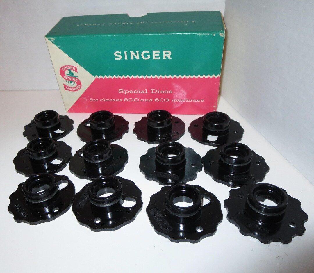 12 Singer Special Stitches Disc Cams for Class 600 603 Sewing Machines ...