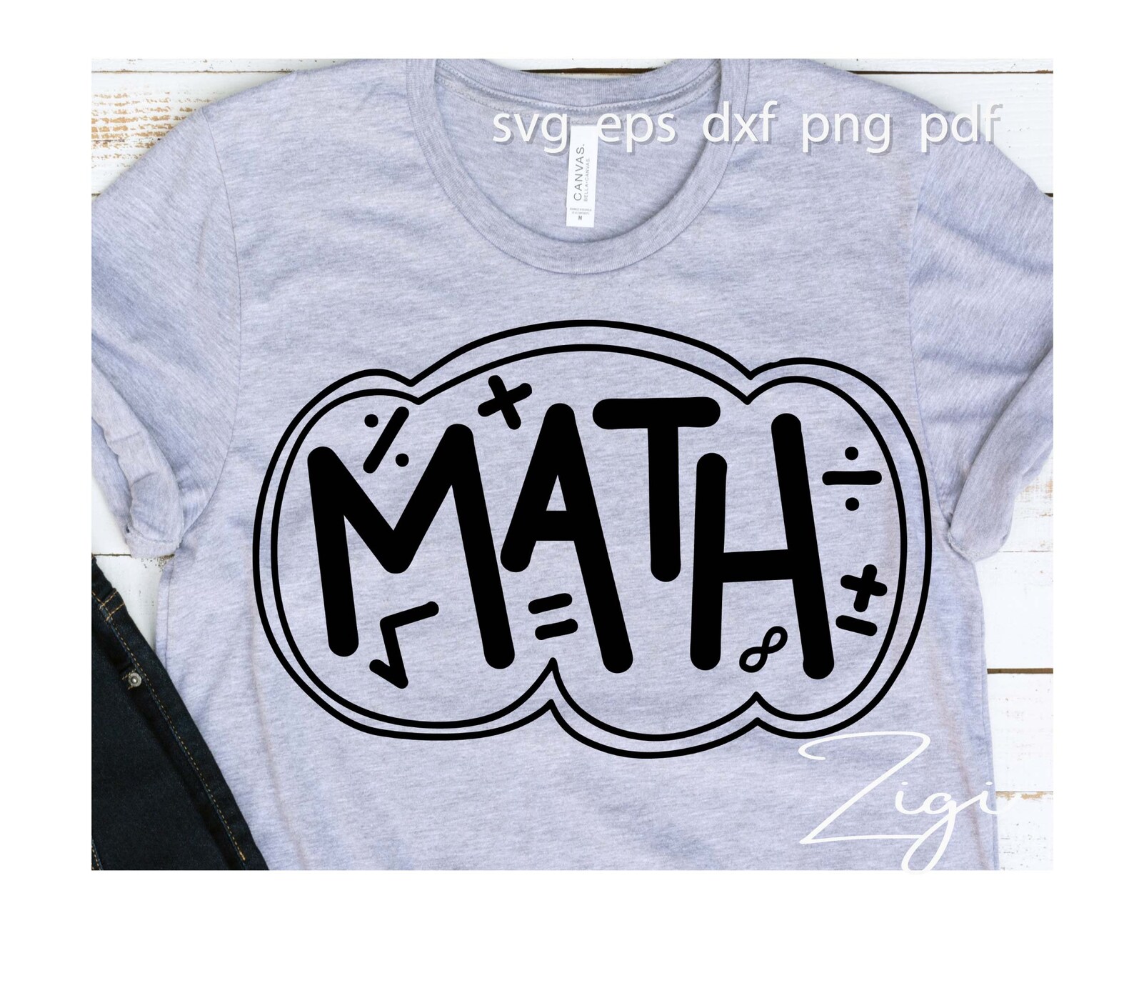 Math Svg - Etsy