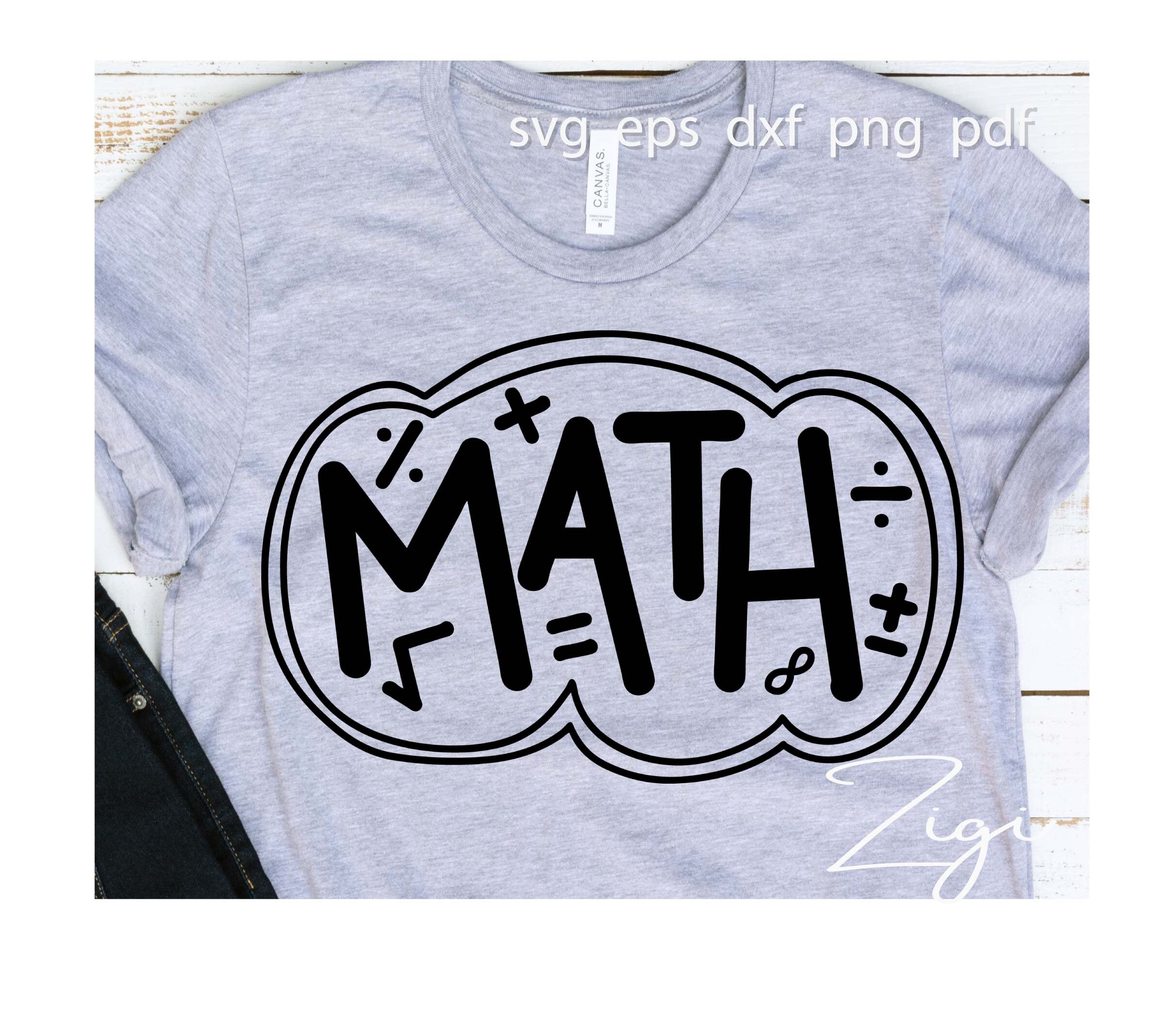 Math Svg - Etsy