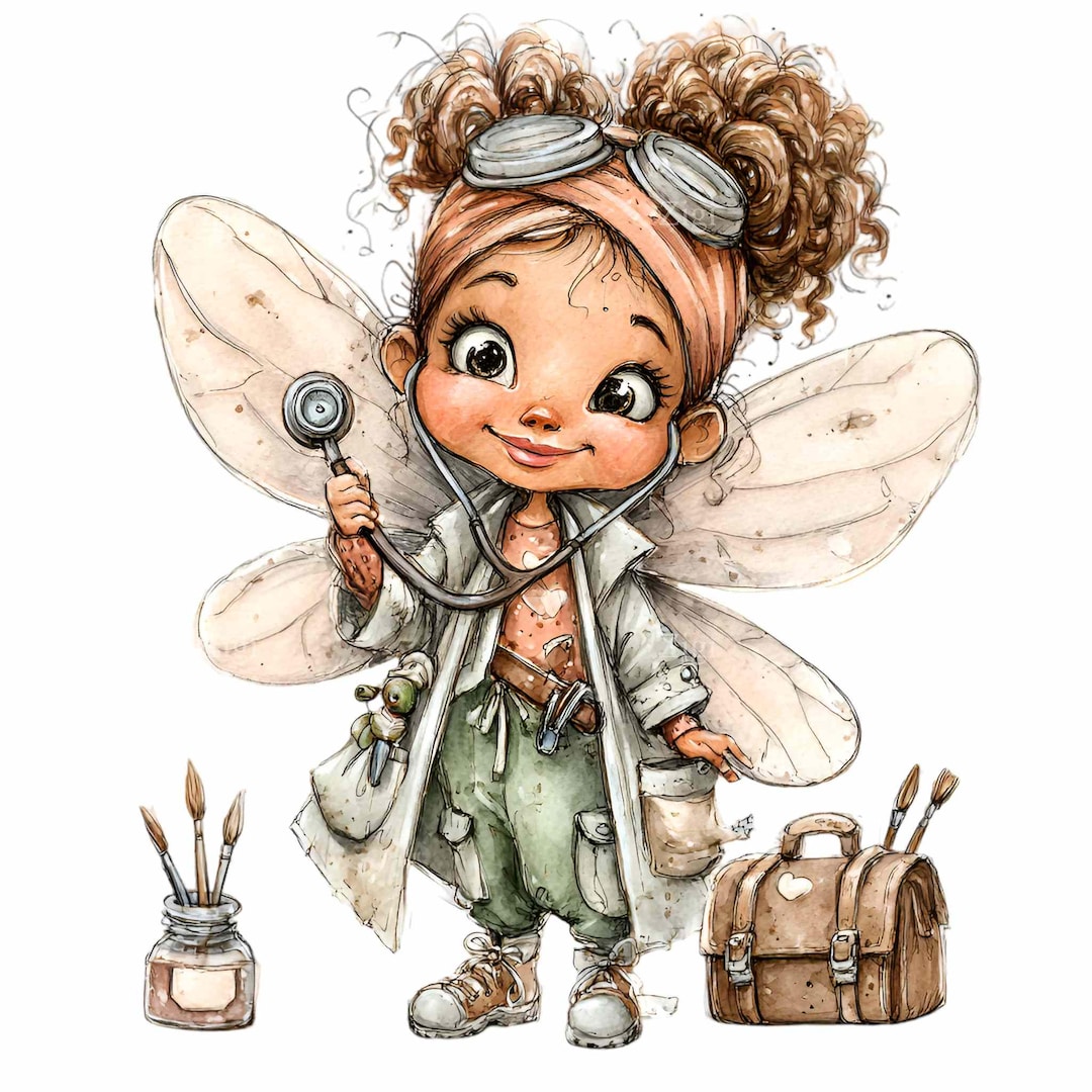 15 PNG Nurse Tools Clipart – Fairy Doctor PNG – Cute Medical Art for ...